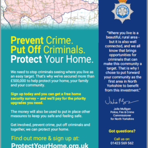Poster - ProtectYourHome - Police, Fire and Crime Commissioner North ...
