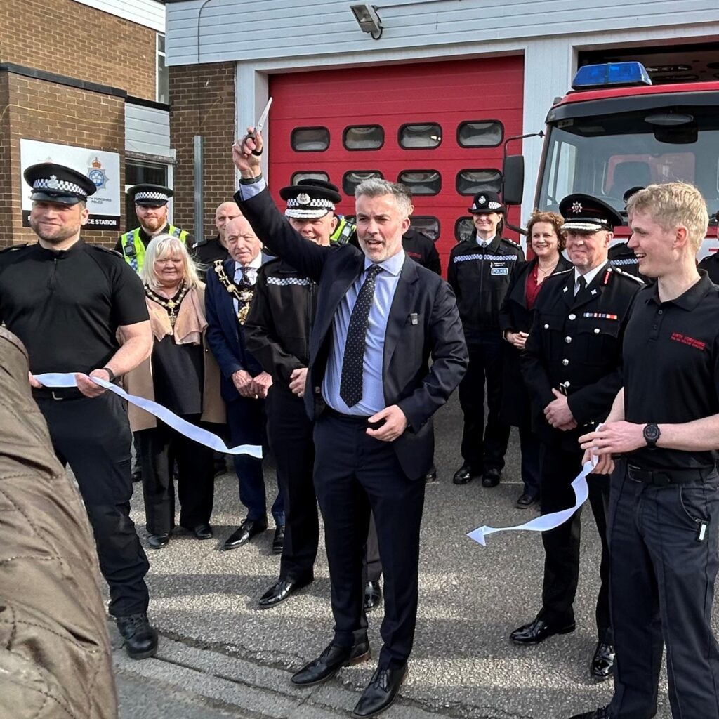 Newly refurbished police and fire station opens in Ripon - York and ...